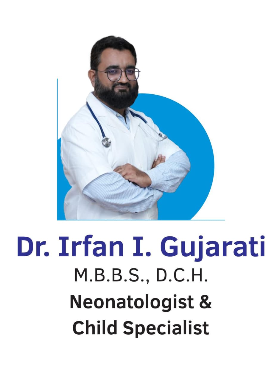 Book Pediatrician Appointment. Book Doctor Counsultaion of Dr. IRFAN I. GUJARATI - Pediatrician.