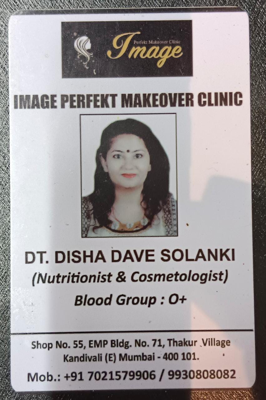 Book Nutritionist, Cosmetologist Appointment. Book Doctor Counsultaion of Dr. Disha Dave Solanki ...