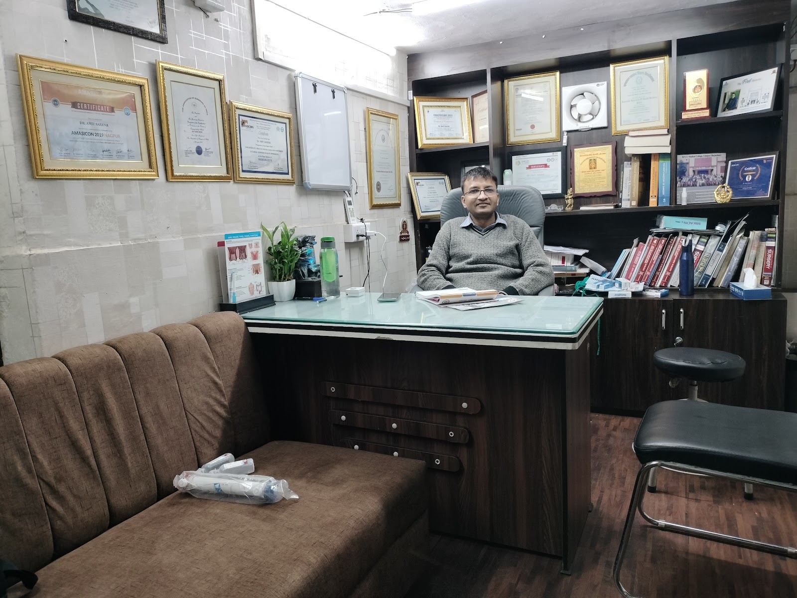 Dr. Amit k Saxena - General & Laproscopic Surgeon, Proctologist in kota rajasthan, kota | Book ...