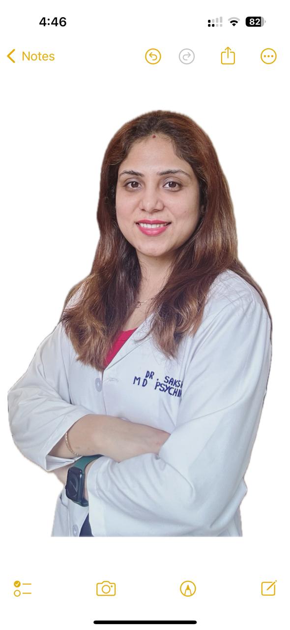 Book Psychiatrist Appointment. Book Doctor Counsultaion of Dr. Sakshi Sharma - Psychiatrist.