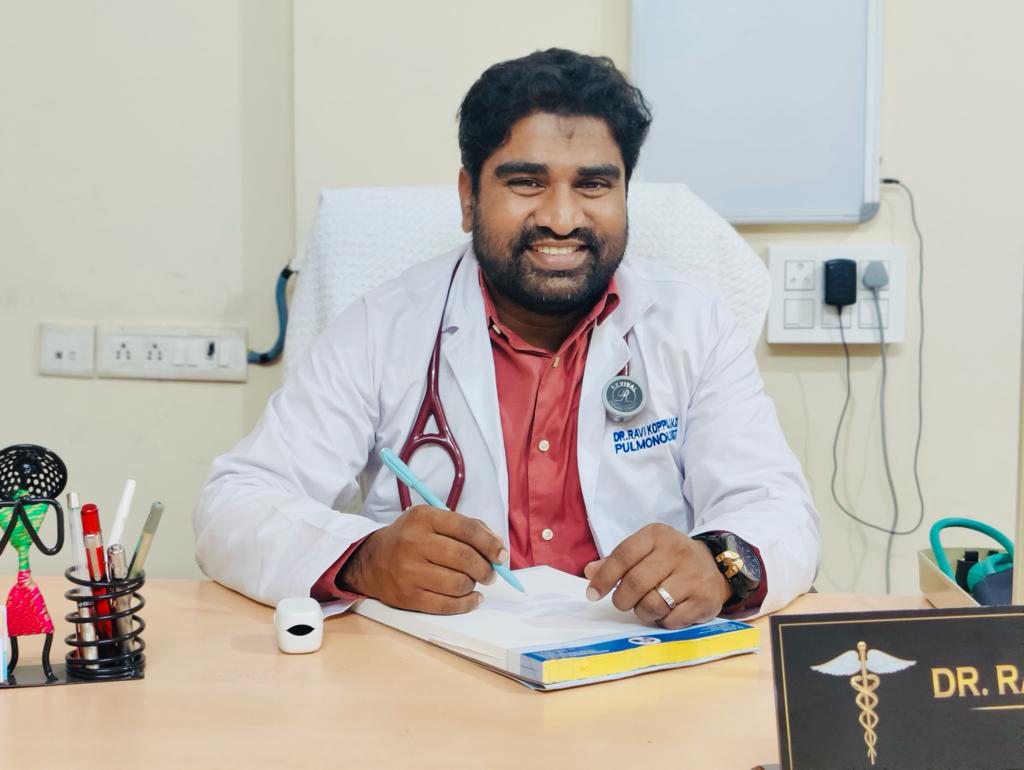 Book Pulmonologist Appointment. Book Doctor Counsultaion of Dr. Ravi Koppula - Pulmonologist.